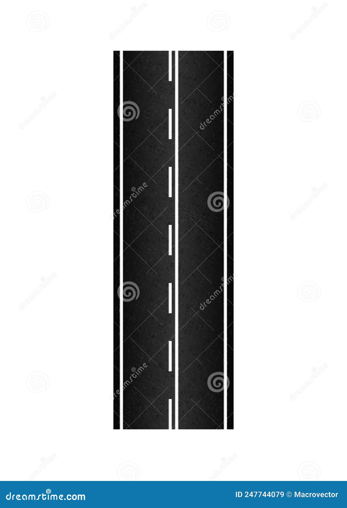 Street Top View Composition Stock Illustration - Illustration of corner ...