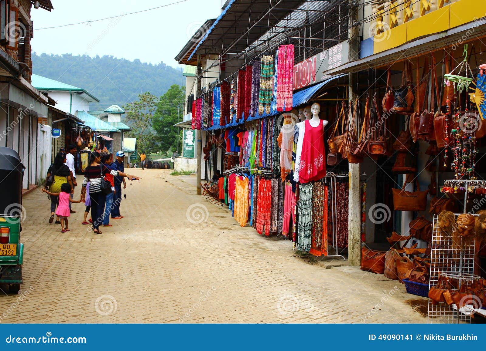 Street Trading Stalls in Sri Lanka, Kandy Editorial Photo - Image of ...