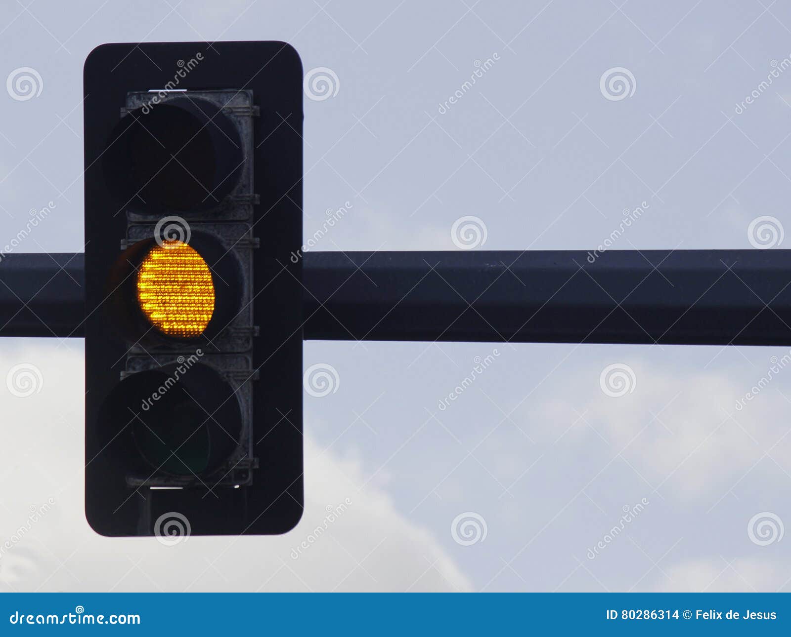Street Traffic Yellow Signals Stock Photo - Image of traffic, street ...