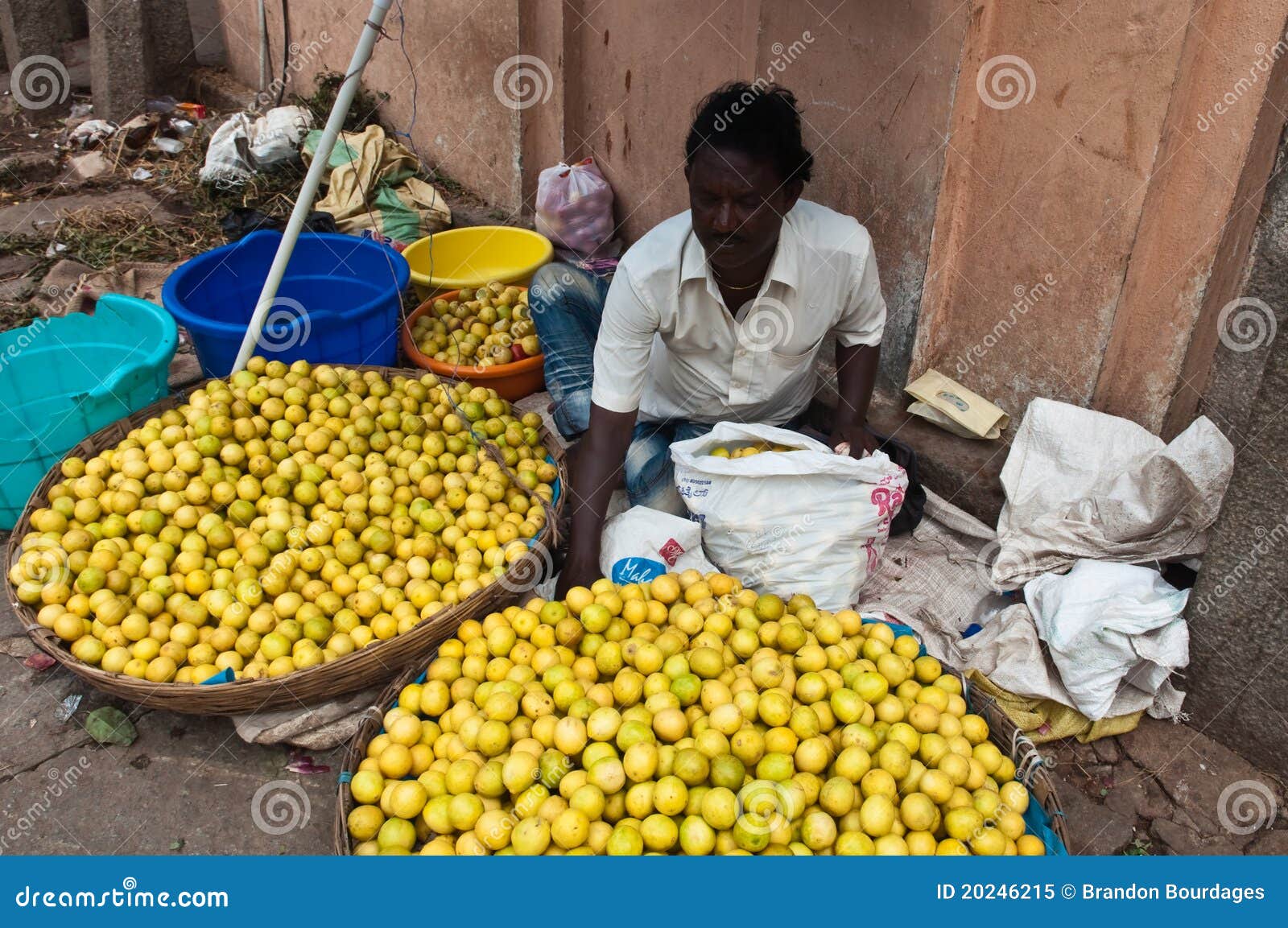 Poor Vendor Selling Indian Flags On Roads Editorial Image ...
