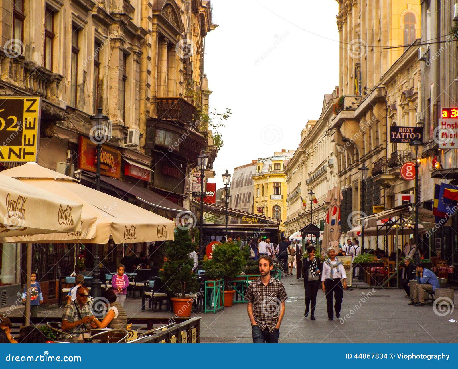 Street view editorial stock image. Image of street, romania - 44867834