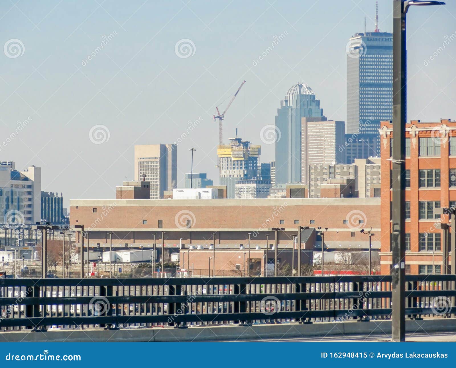 Street View in Boston - BOSTON / MASSACHUSETTS - January 21, 2017 ...