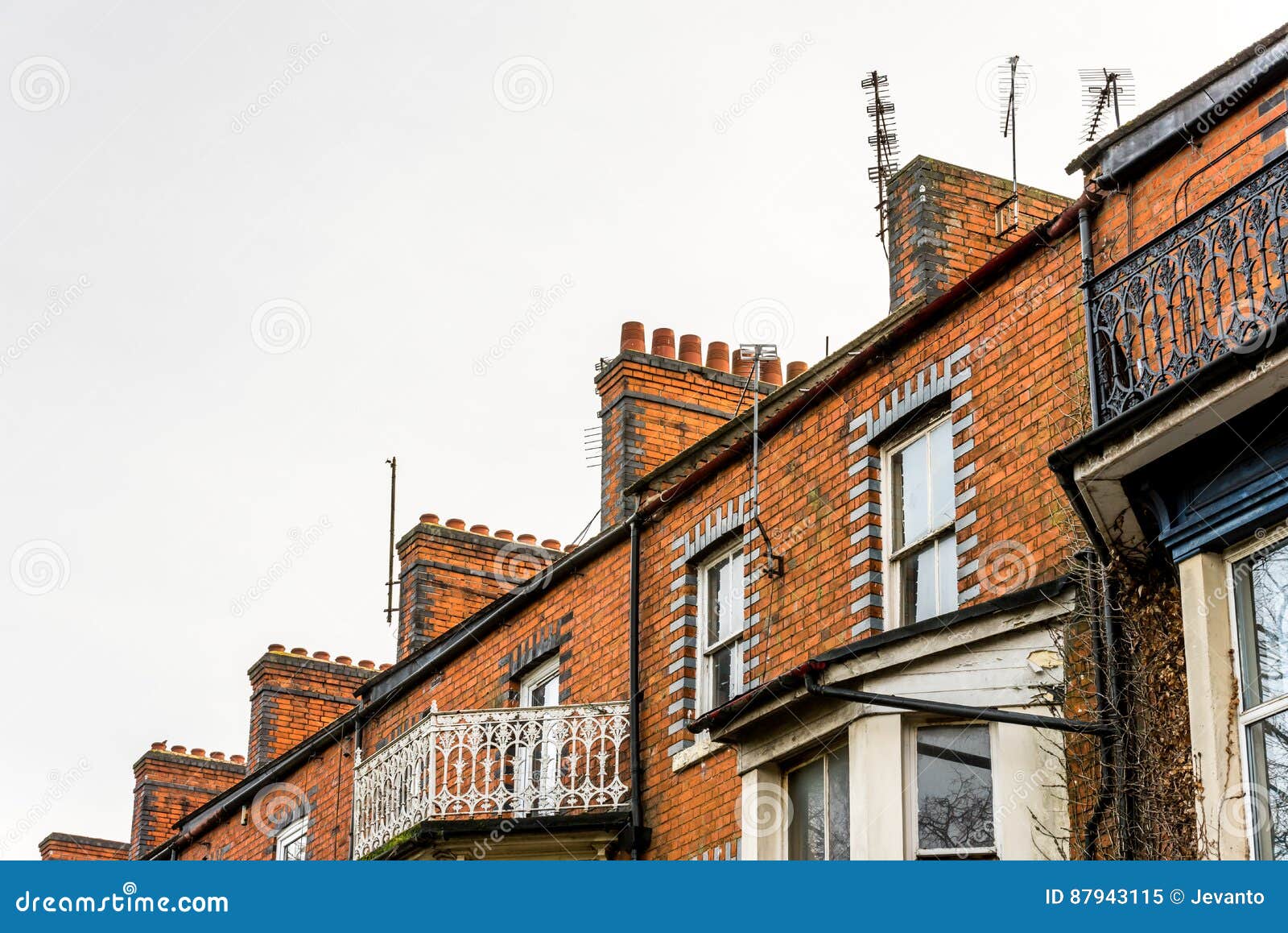 Street View of Dead End in England Stock Image - Image of england ...