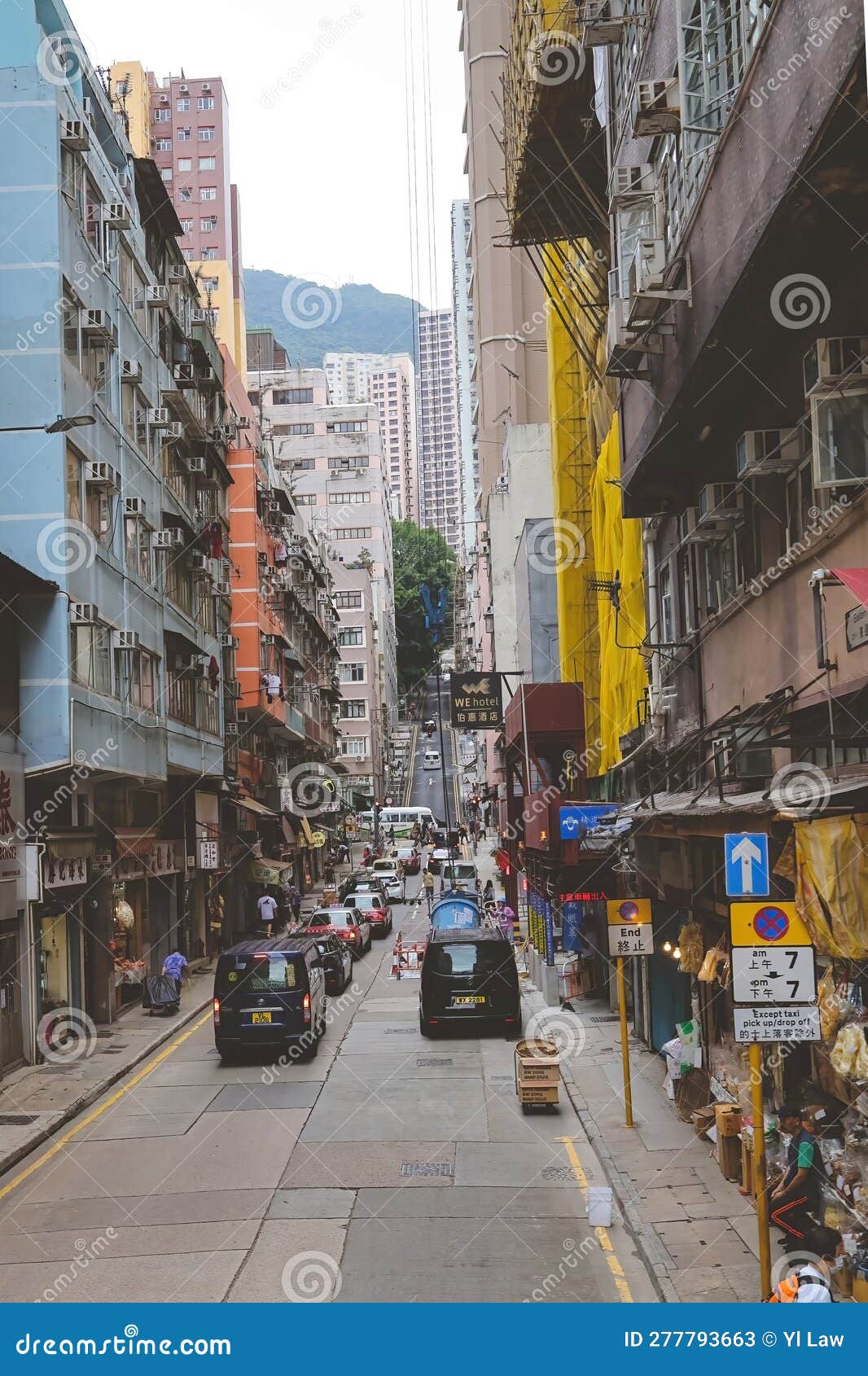 ?the Street View of Eastern Street Hong Kong May 11 2023 Editorial ...