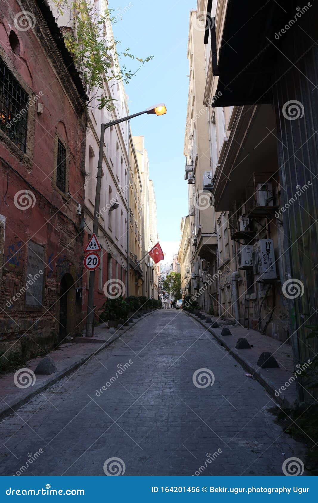 Street View from Karakoy District of Beyoglu, Istanbul Editorial Photo ...
