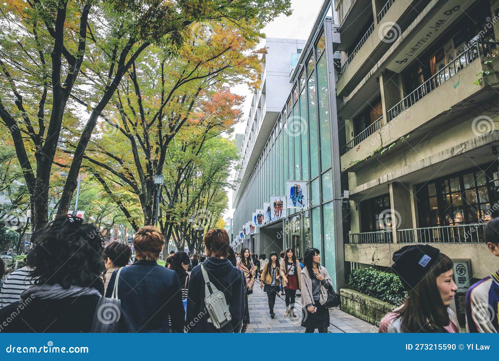 3 Nov 2013 Street View of Omotesando Hills and Rows Editorial Image ...