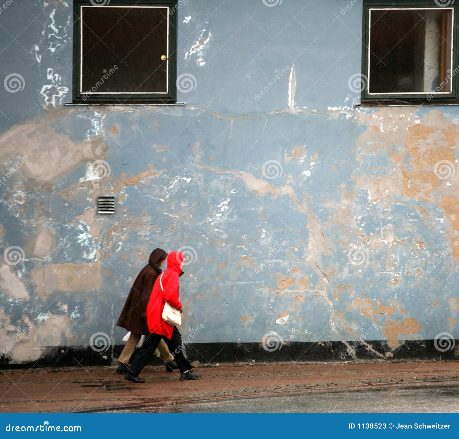 Street walker stock image. Image of family, road, together - 1138523