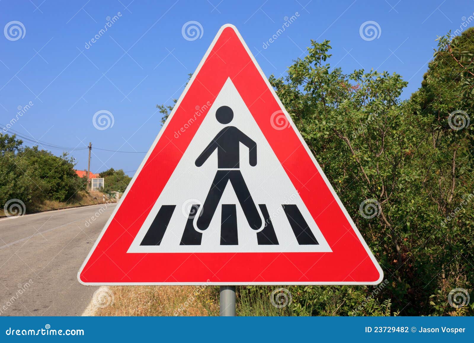 Street warning sign stock photo. Image of road, signpost - 23729482