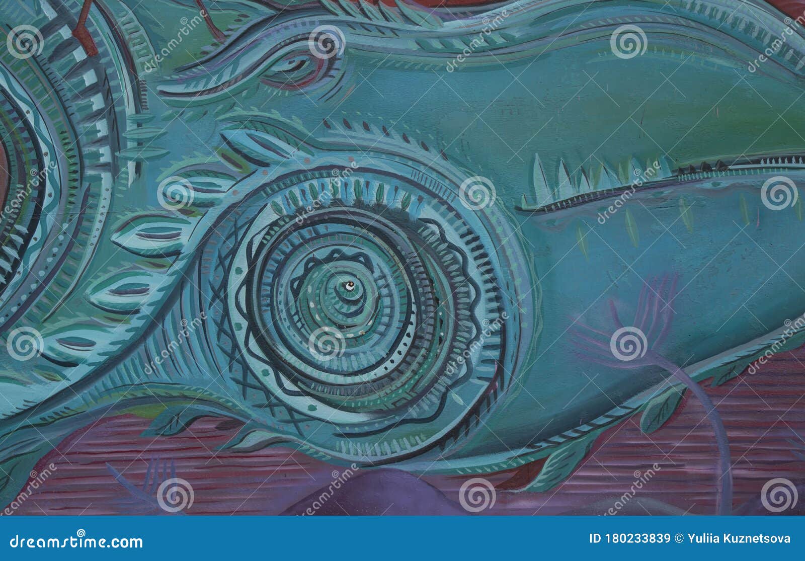 Street Work of Unknown Artists. Art is Everywhere. Nice Editorial Stock ...