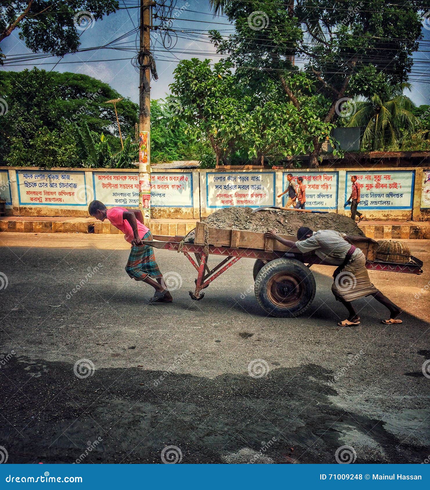 Street worker editorial stock photo. Image of working - 71009248
