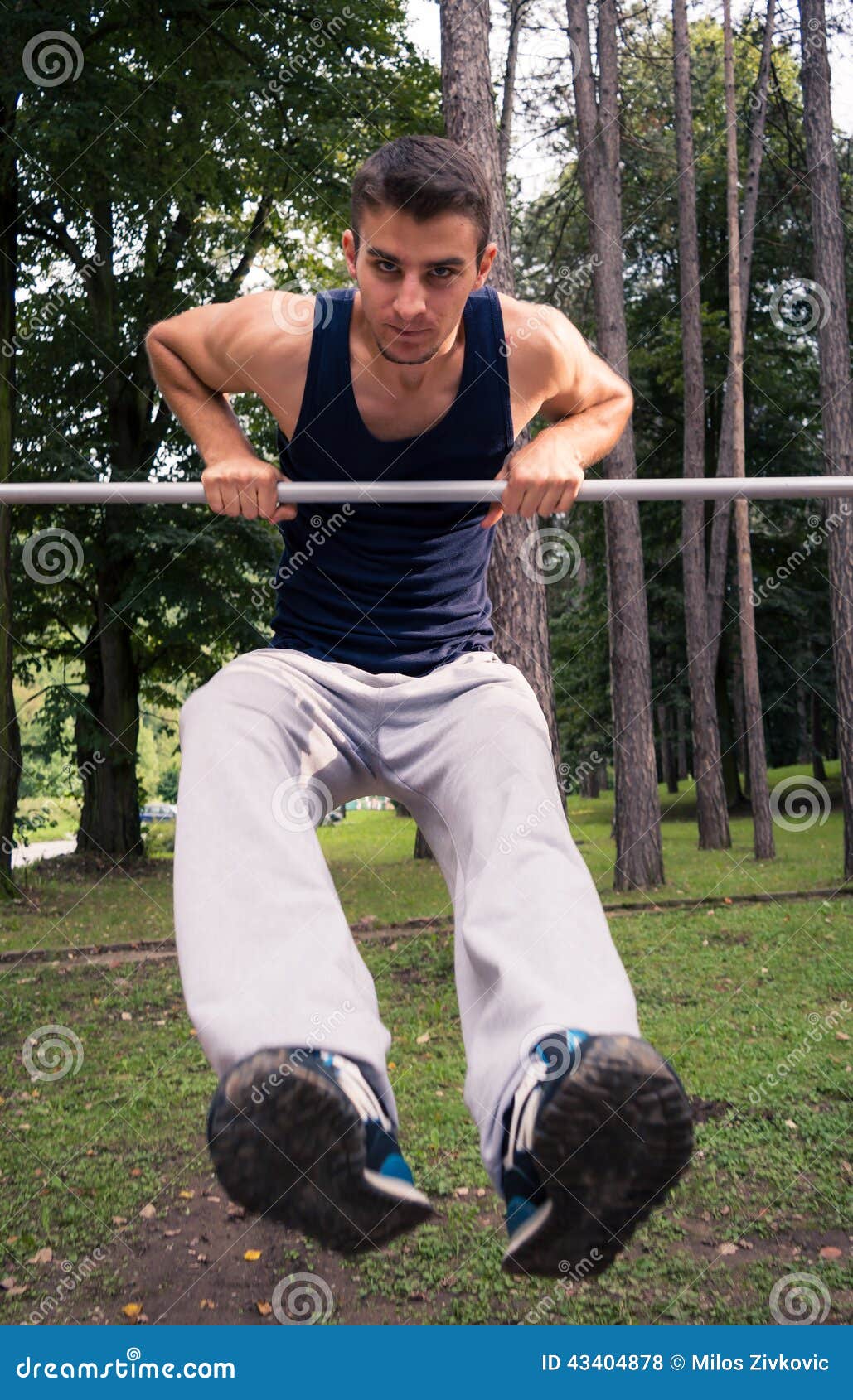 STREET WORKOUT stock photo. Image of handsome, gymnastic - 43404878