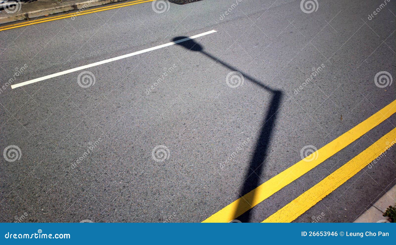 Streetlight shadow stock photo. Image of rough, hard - 26653946