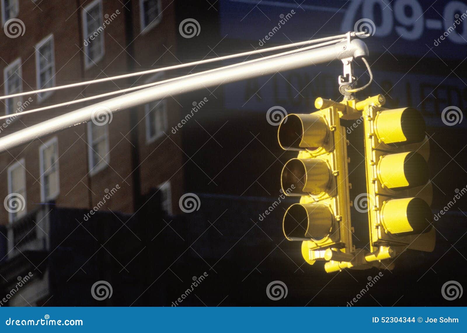 Streetlights stock photo. Image of color, america, traffic - 52304344