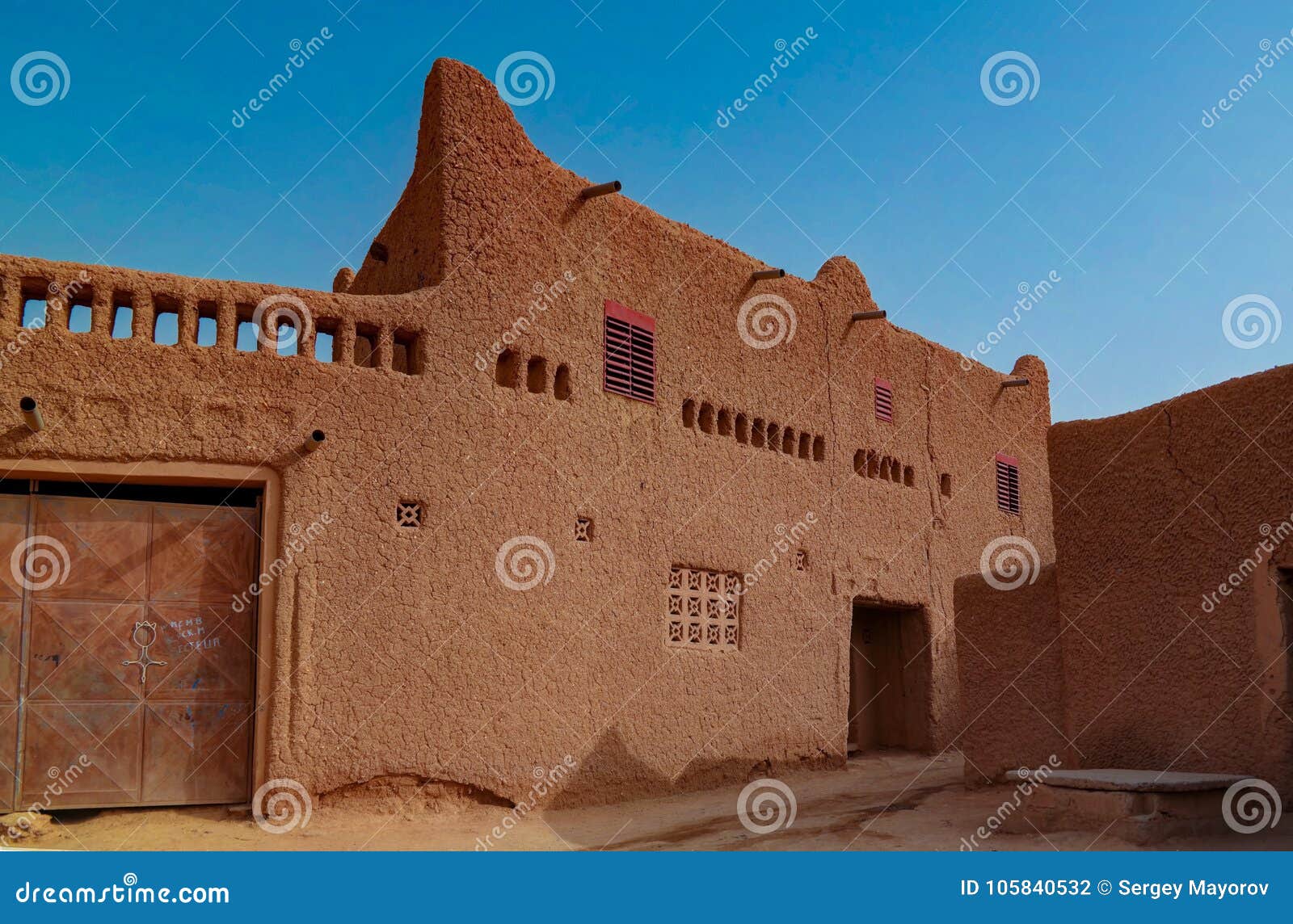 At the Streets of Agadez Old City, Niger Stock Photo - Image of poor ...