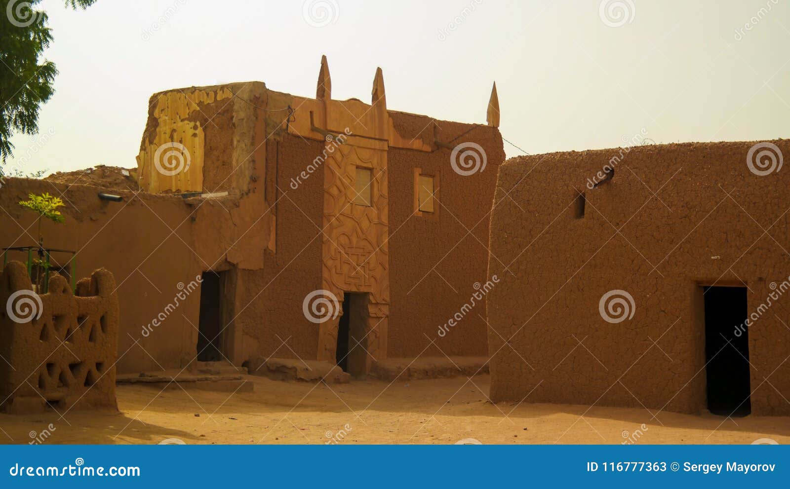 At the Streets of Agadez Old City, Niger Stock Image - Image of poverty ...