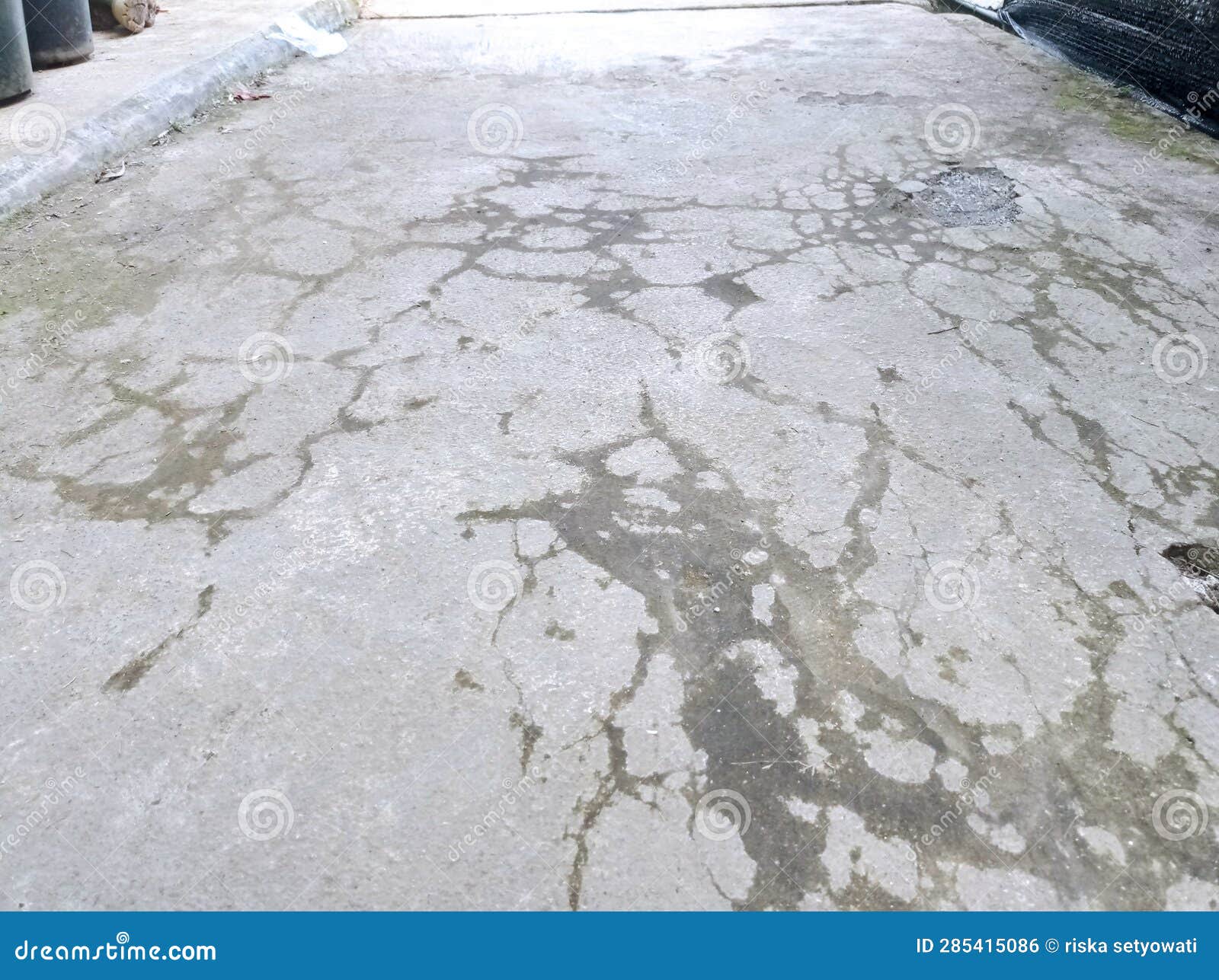 The Streets Around the House are Made of Cement Stock Photo - Image of ...