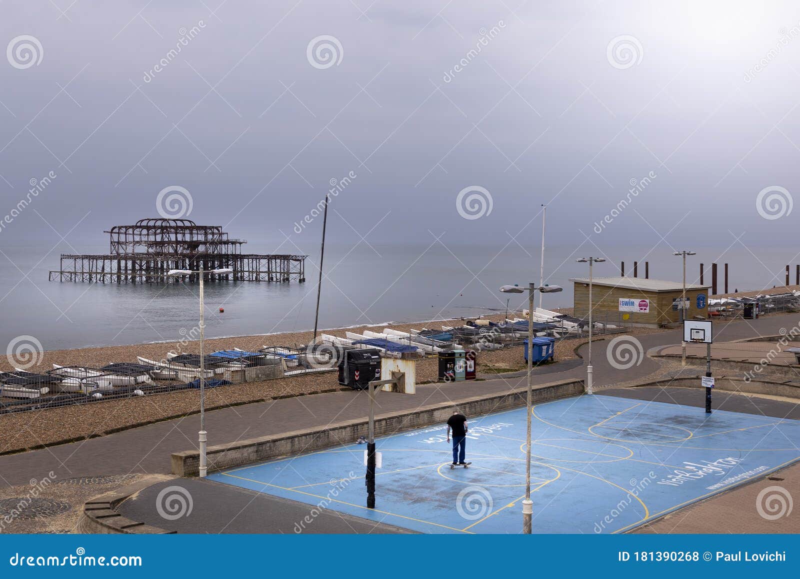 The Streets of Brighton during the Lock Down for Covid-19 Editorial ...