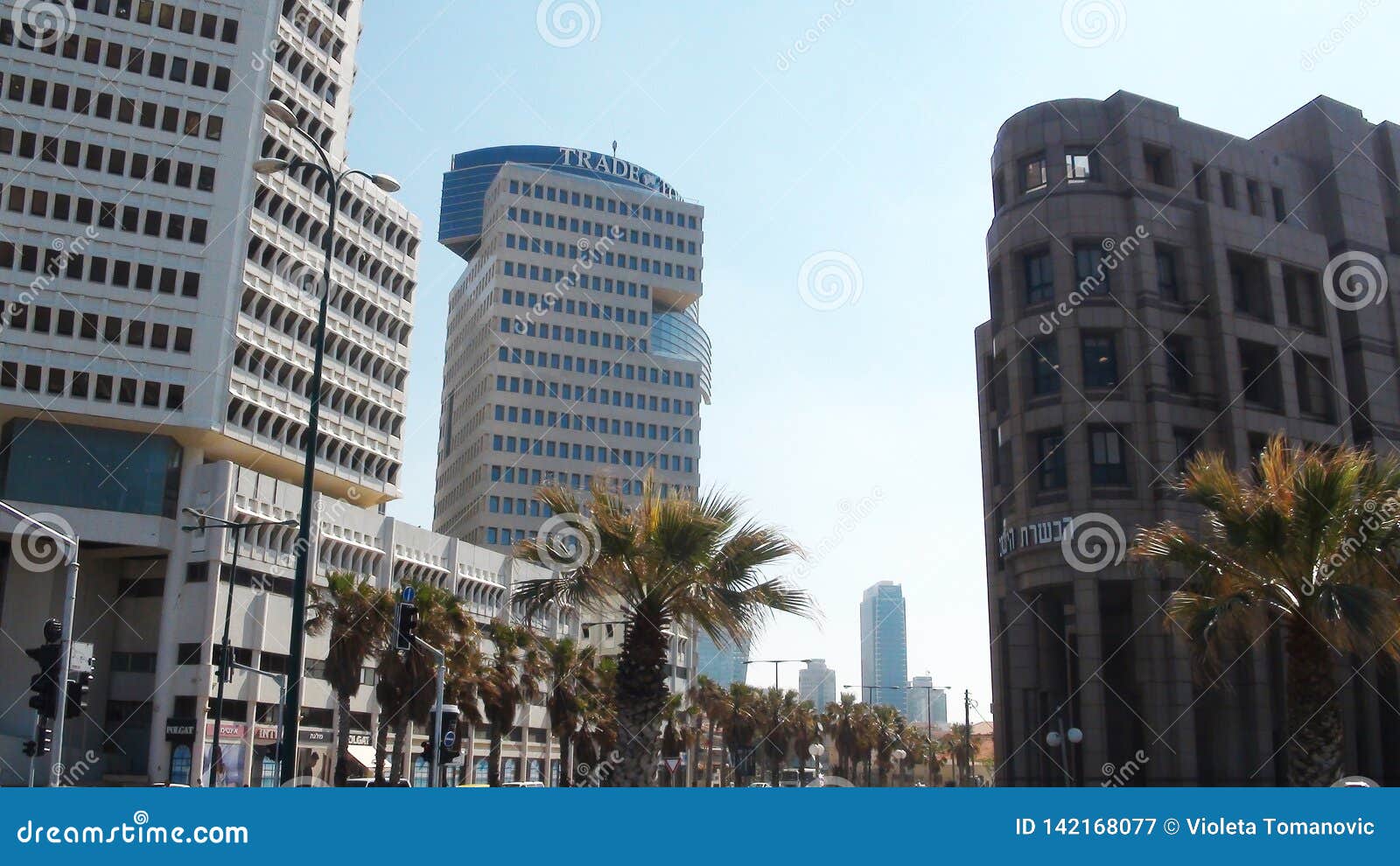 Streets and Buildings, Tel Aviv, Israel Editorial Photography - Image ...