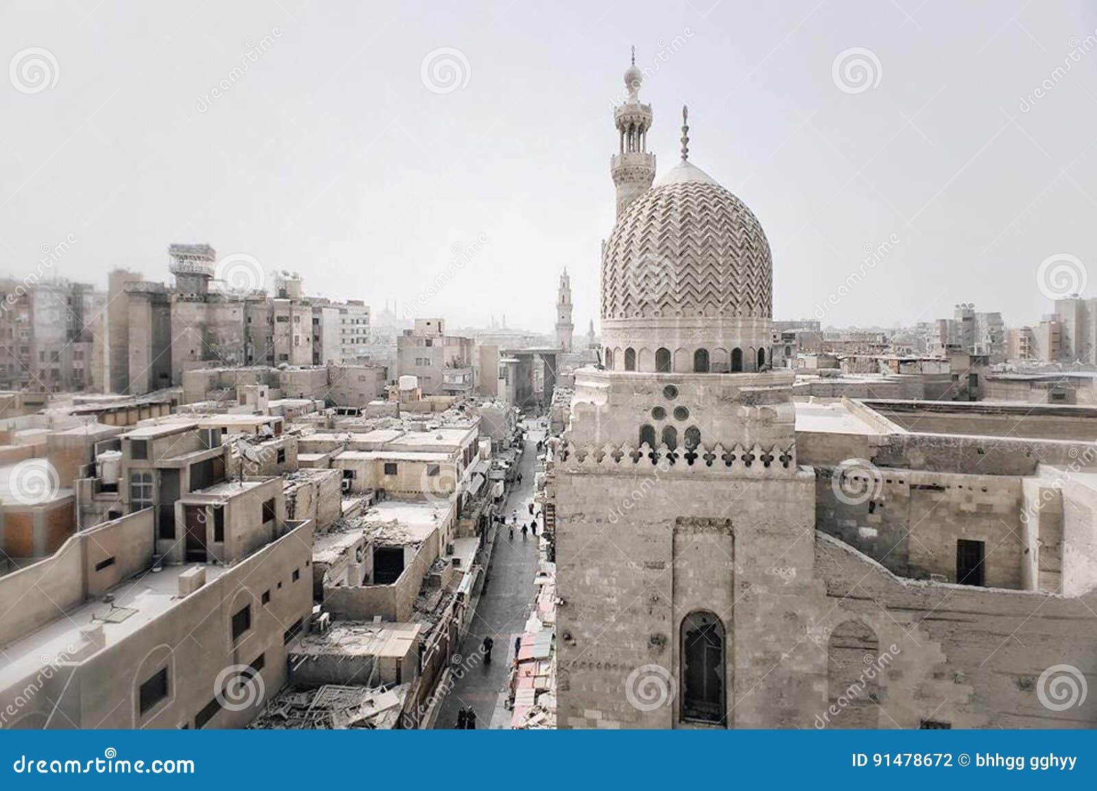 The Streets Of Cairo Citadel, Egypt Royalty-Free Stock Image ...