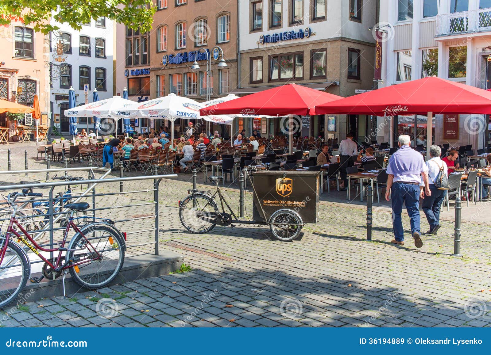 On the streets of cologne editorial stock image. Image of people - 36194889