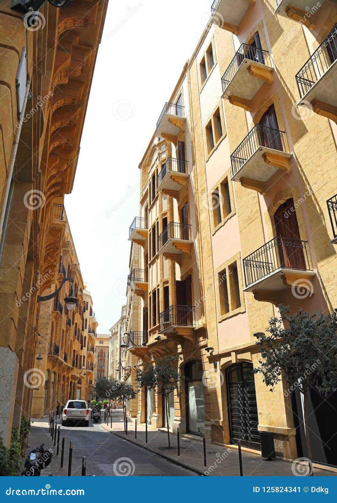 The Streets of Downtown Beirut Stock Image - Image of central, souks ...