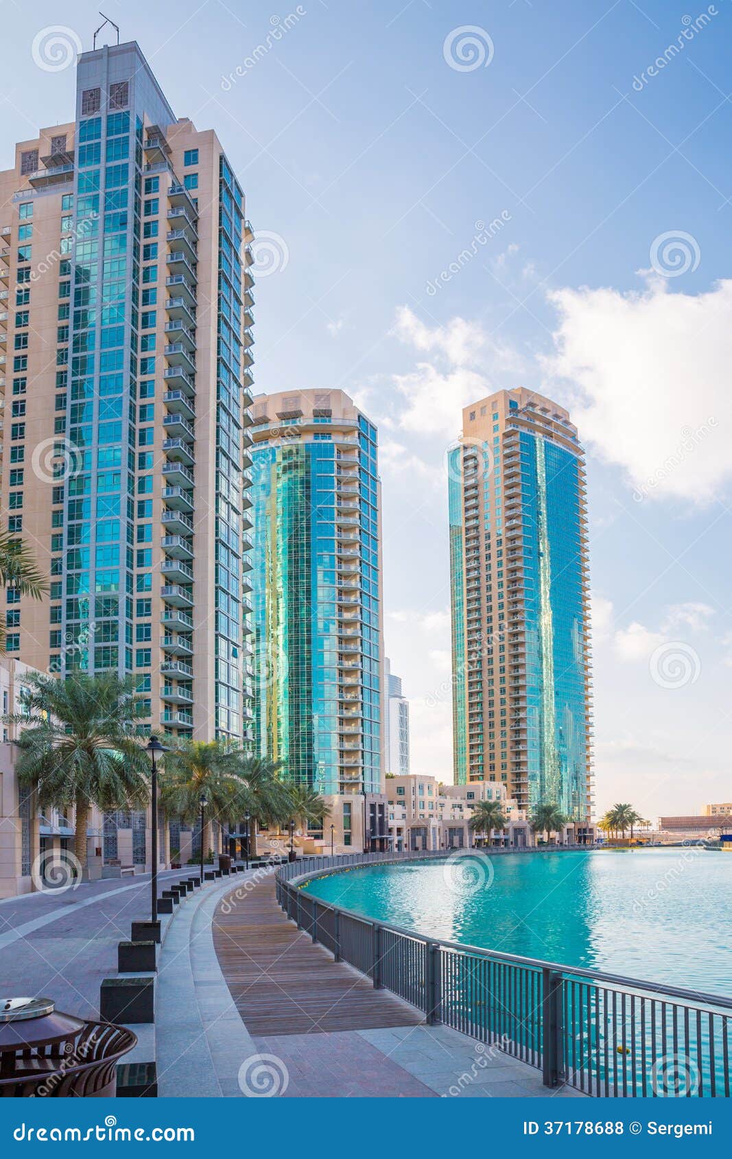 Streets of Dubai city stock photo. Image of futuristic - 37178688