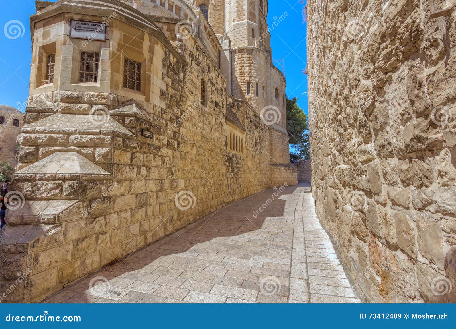 Streets of Jerusalem. stock image. Image of jerusalem - 73412489