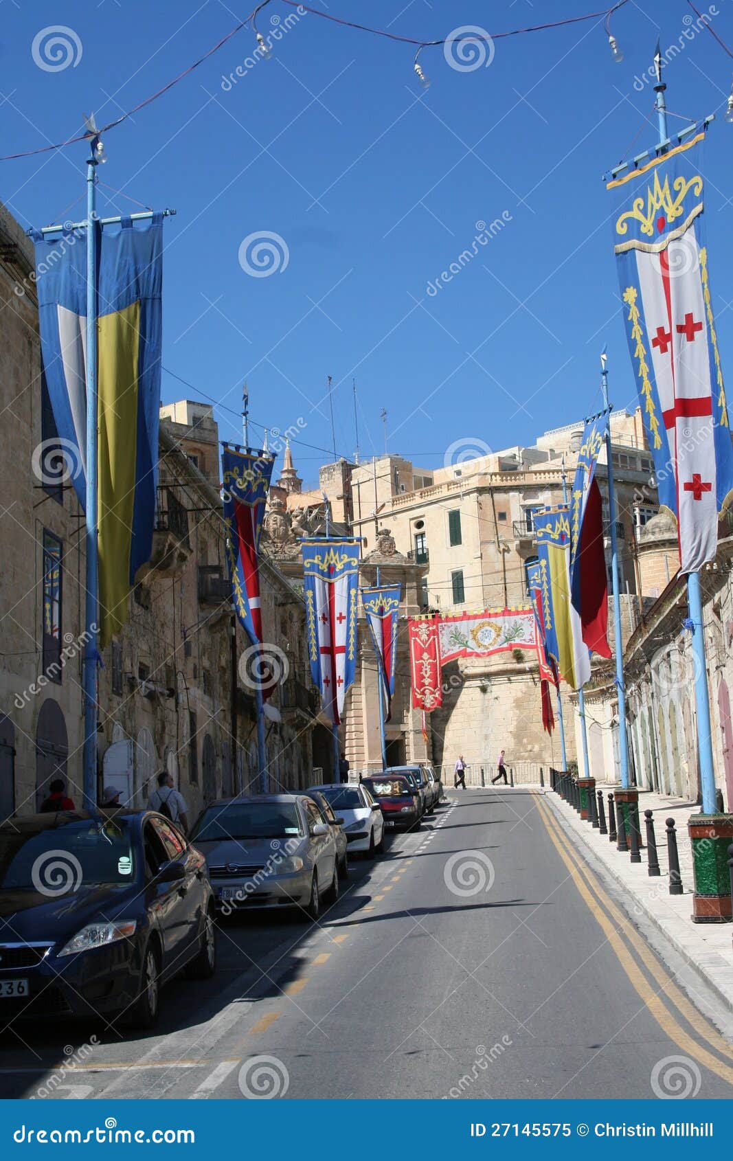 Streets of Malta editorial image. Image of architecture - 27145575