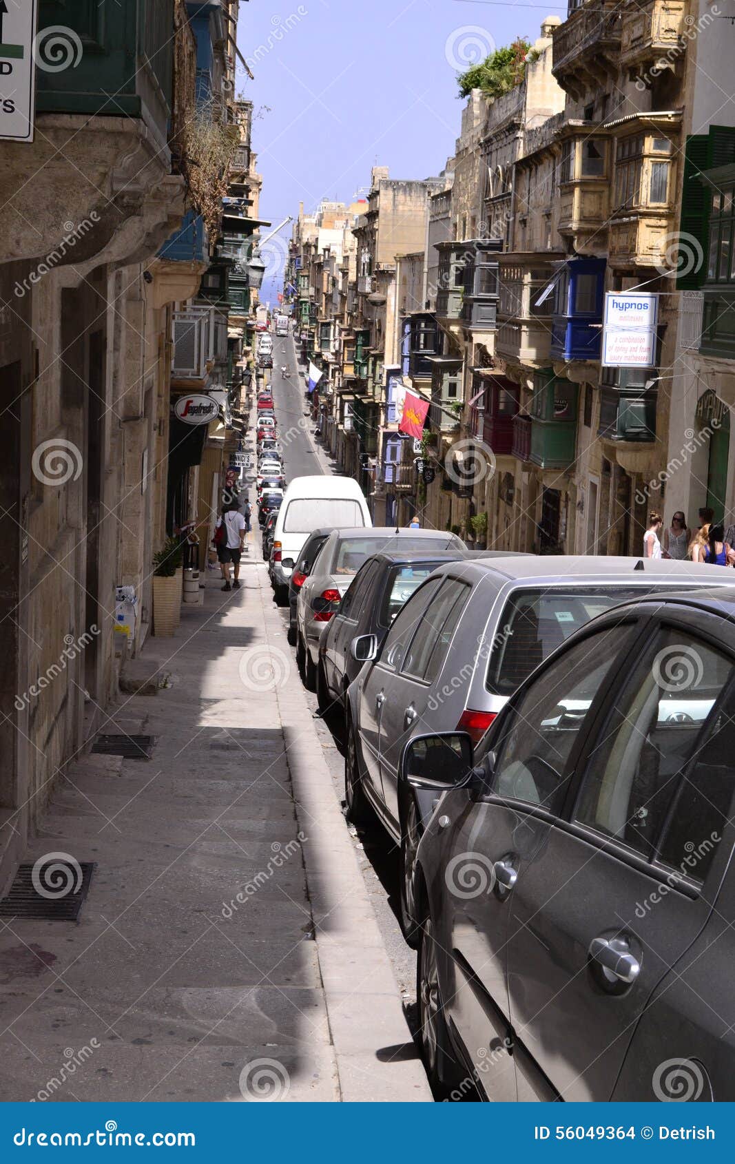 Streets of Malta editorial stock image. Image of classical - 56049364