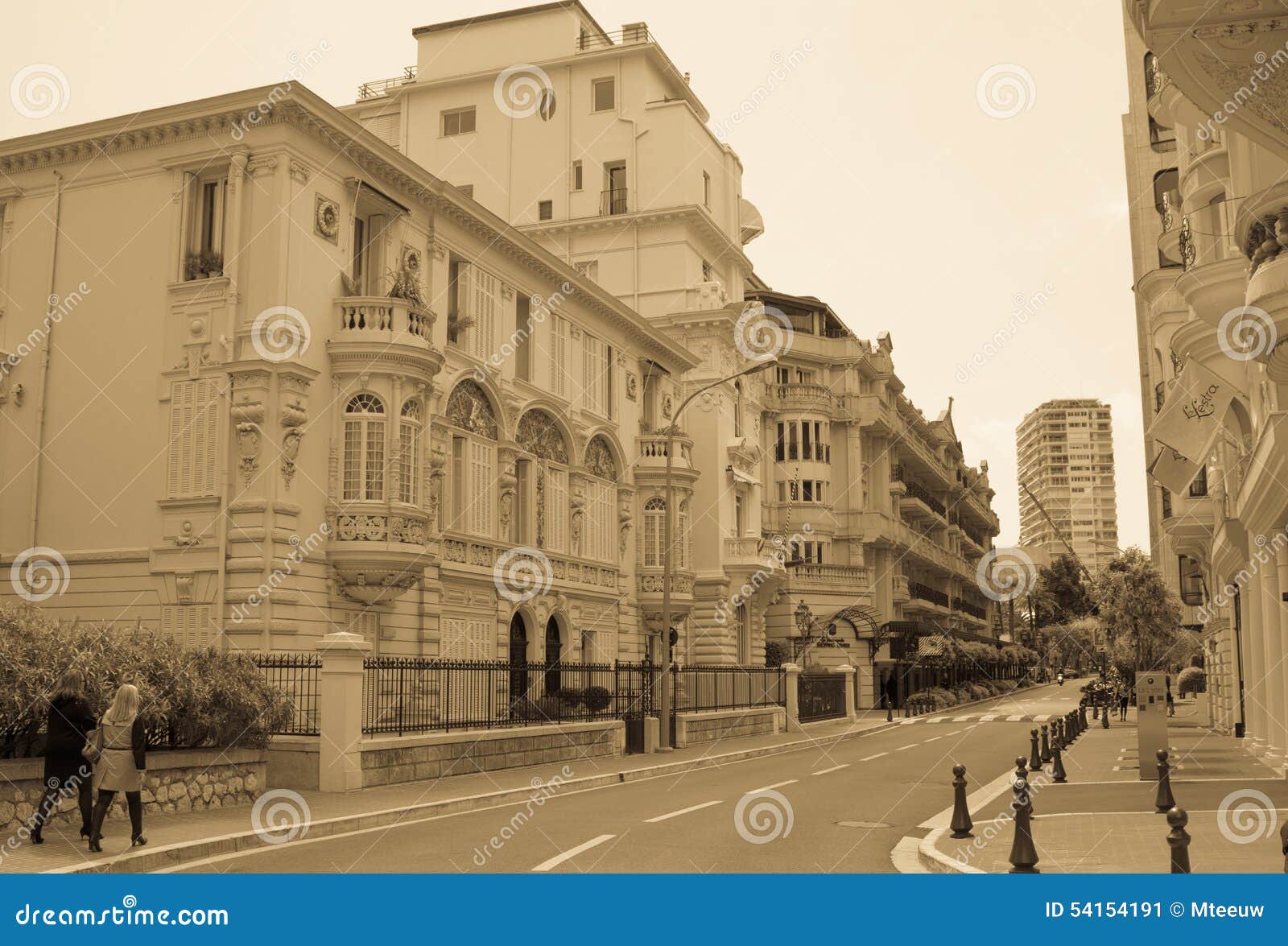 Streets of Monte Carlo editorial photo. Image of ancient - 54154191