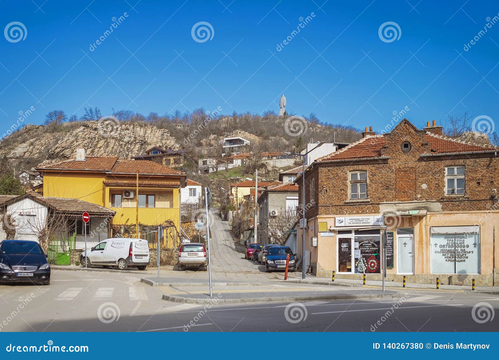 Streets of Plovdiv in Winter 2 Editorial Image - Image of destination ...