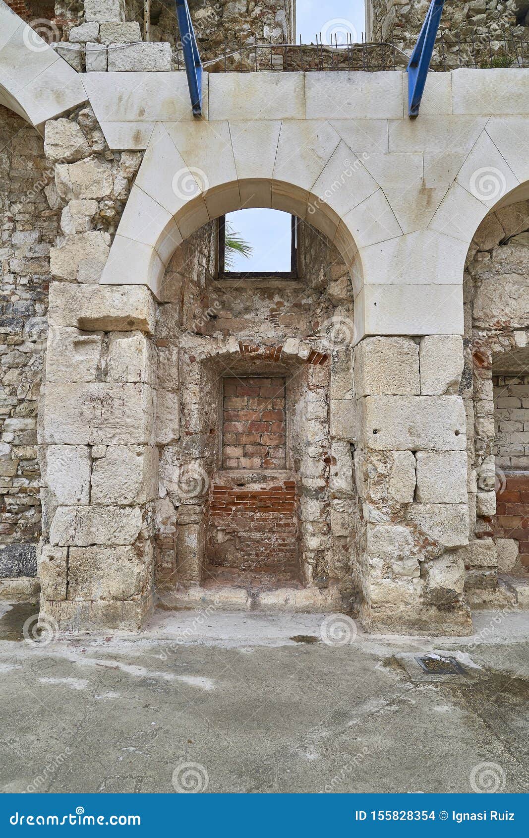Streets of Split City. Croatia Stock Photo - Image of european, alley ...