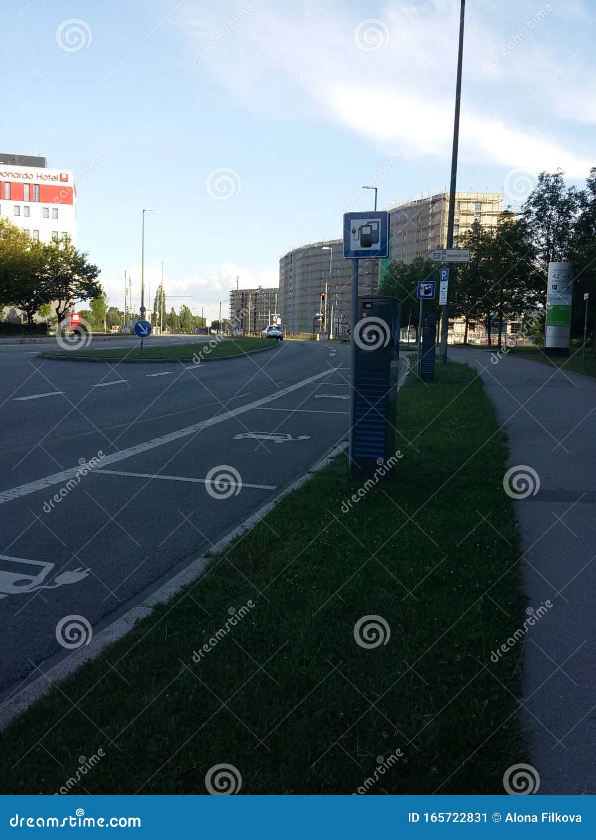 Streets and Squares of Munich. Road Signs Editorial Photo - Image of ...