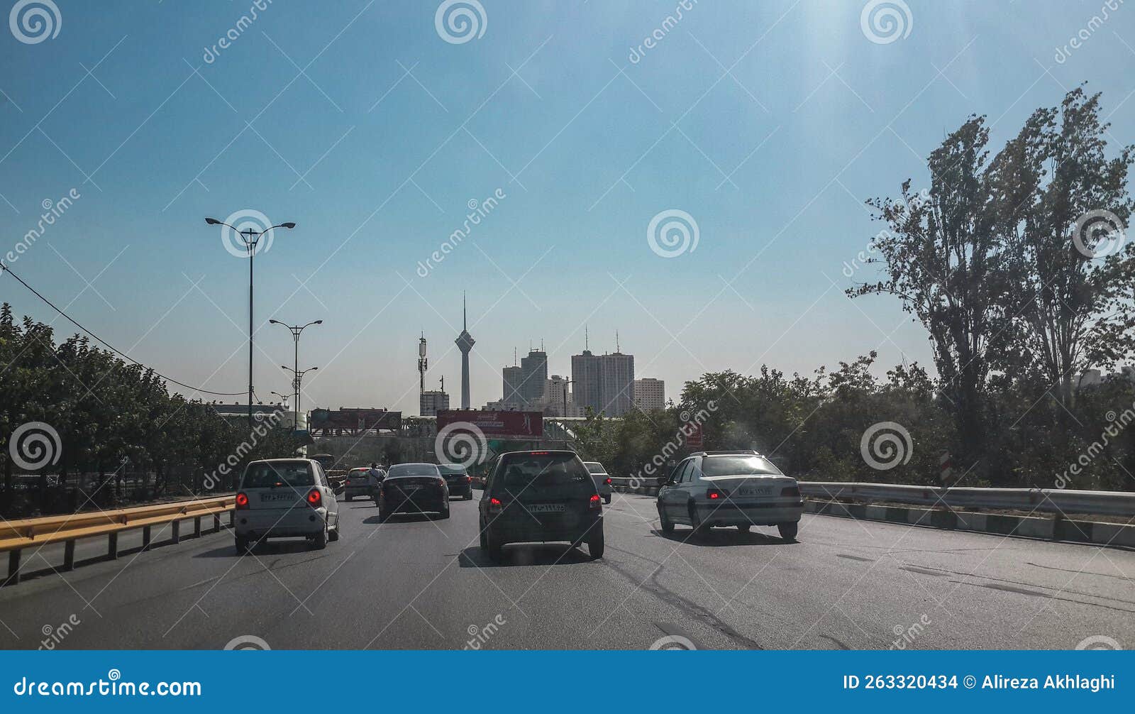 The Streets of Tehran City, IRAN Stock Photo - Image of city, iran ...