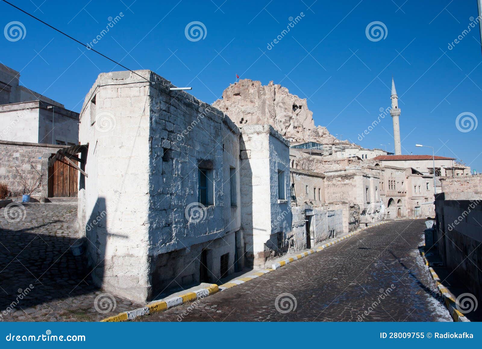 Streets of a Town in the Middle East Stock Image - Image of street ...