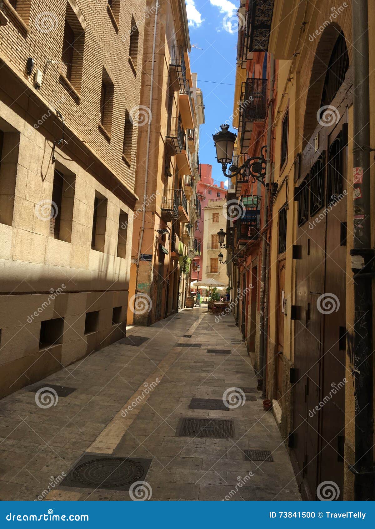 In the streets of Valencia editorial image. Image of building - 73841500