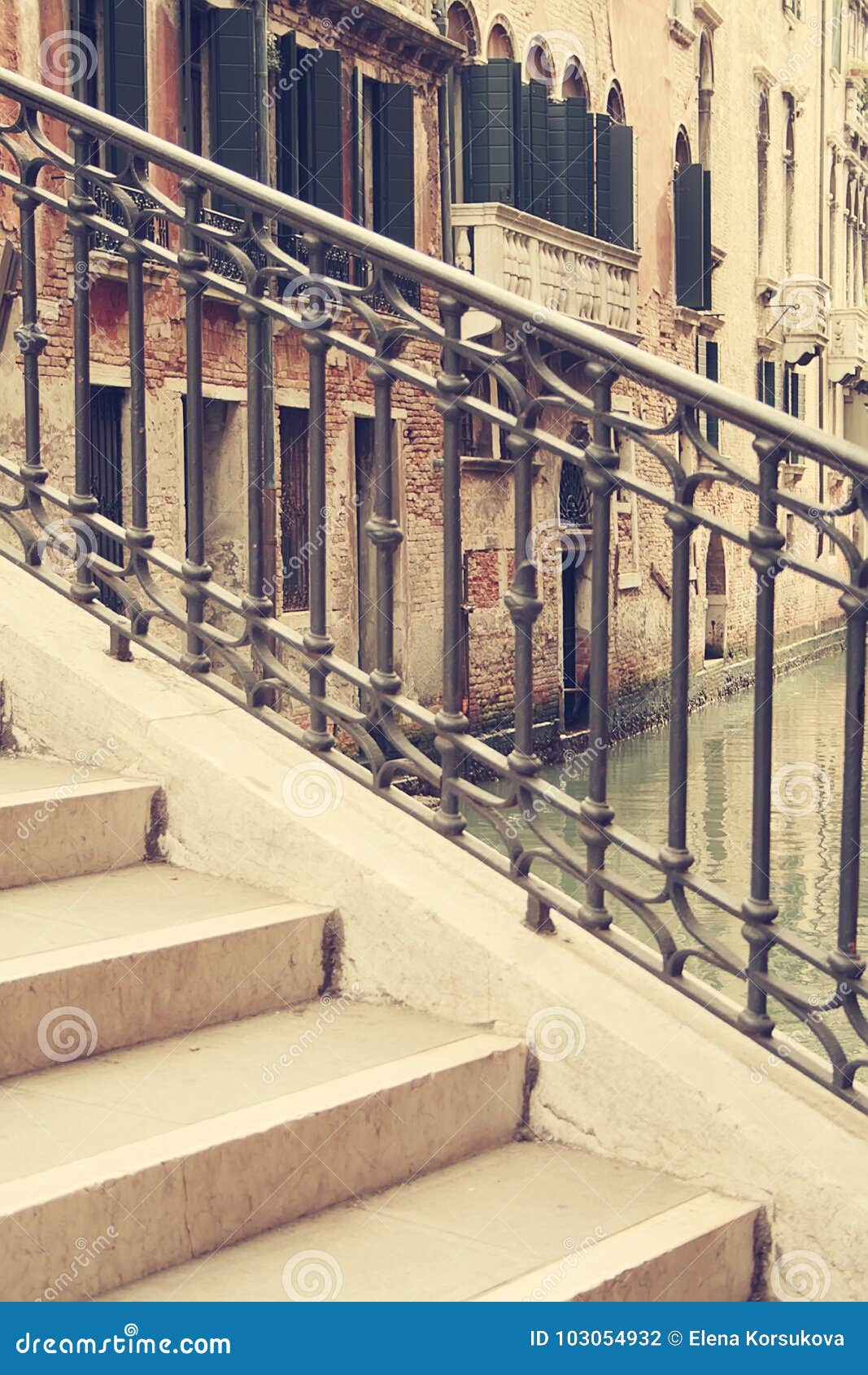 The streets of Venice stock photo. Image of scene, beautiful - 103054932