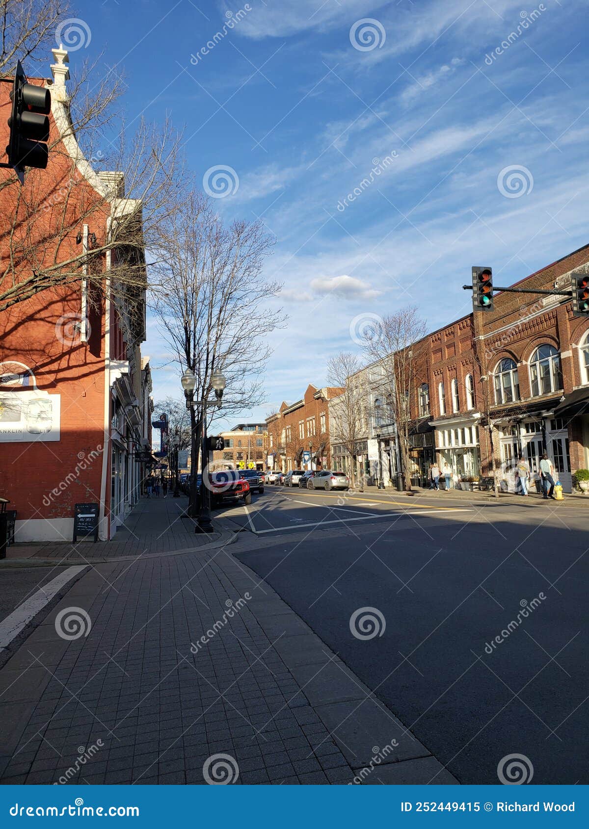 Streetscape View Of A Boarded Shop Front On A High Street Editorial ...