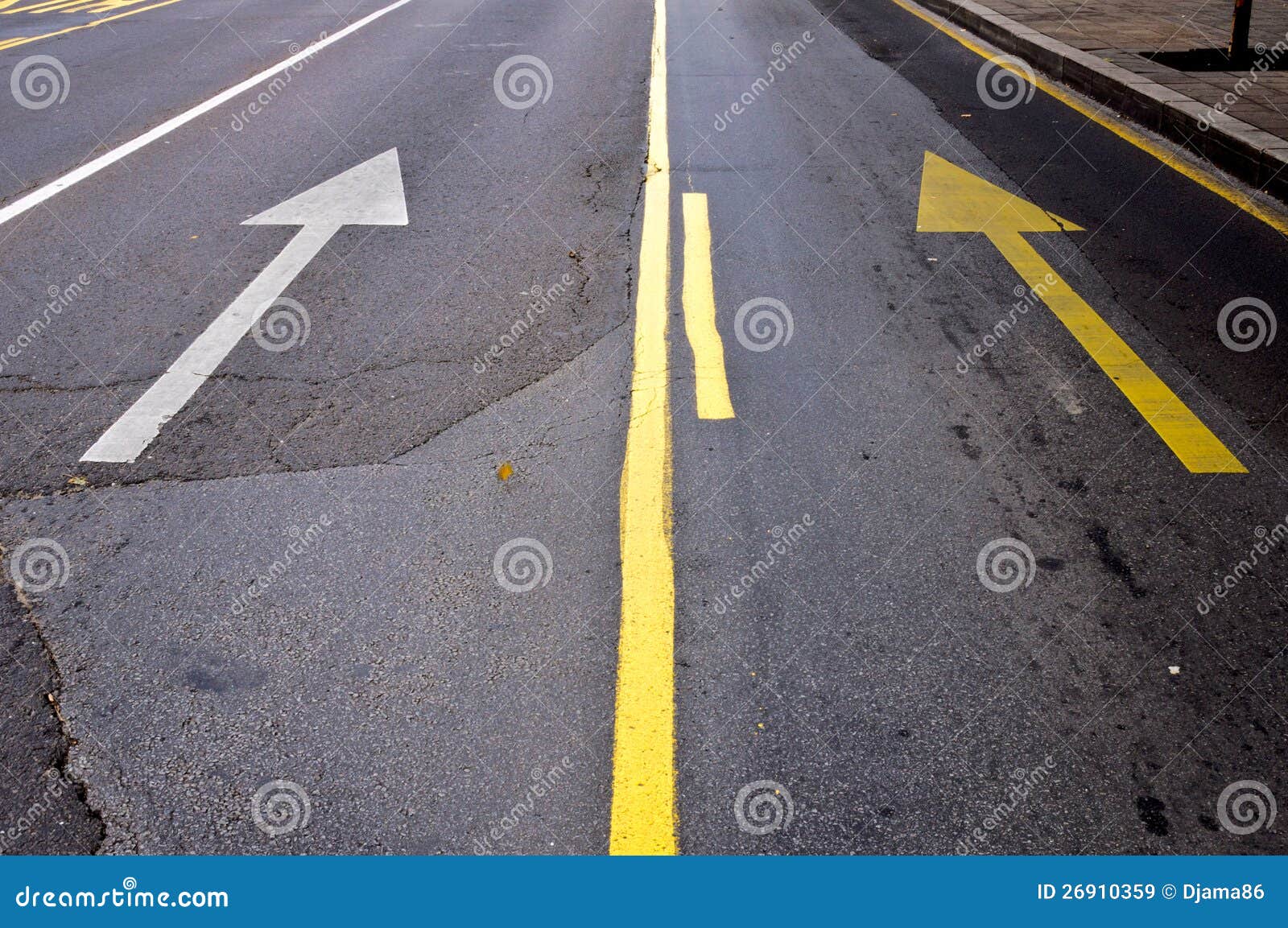Streight forward stock image. Image of perspective, choice - 26910359
