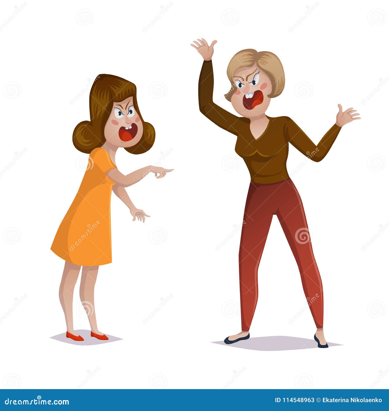 Streit Stock Illustrationen, Vektors, & Klipart – (4,571 Stock ...