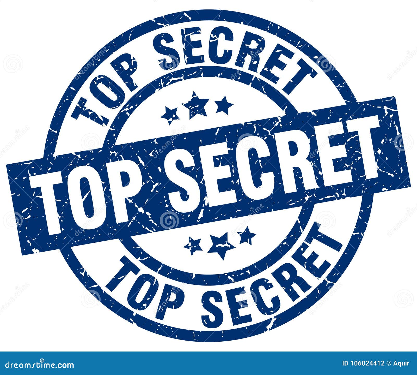 Streng geheim Stempel vektor abbildung. Illustration von grungy - 106024412