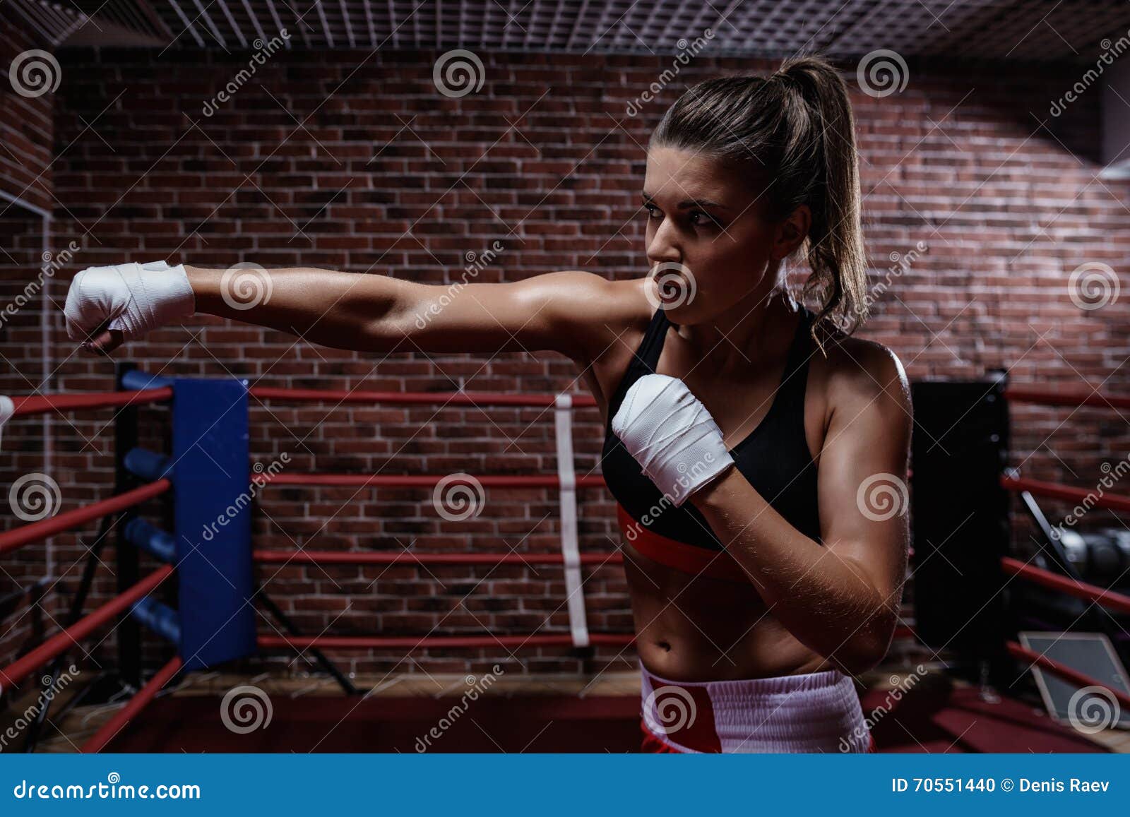 Strenght stock photo. Image of females, athlete, boxing - 70551440
