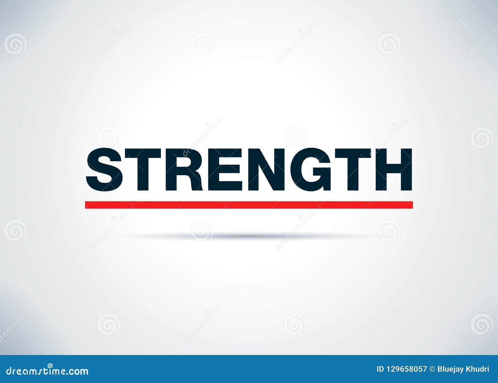 Strength Abstract Flat Background Design Illustration Stock ...