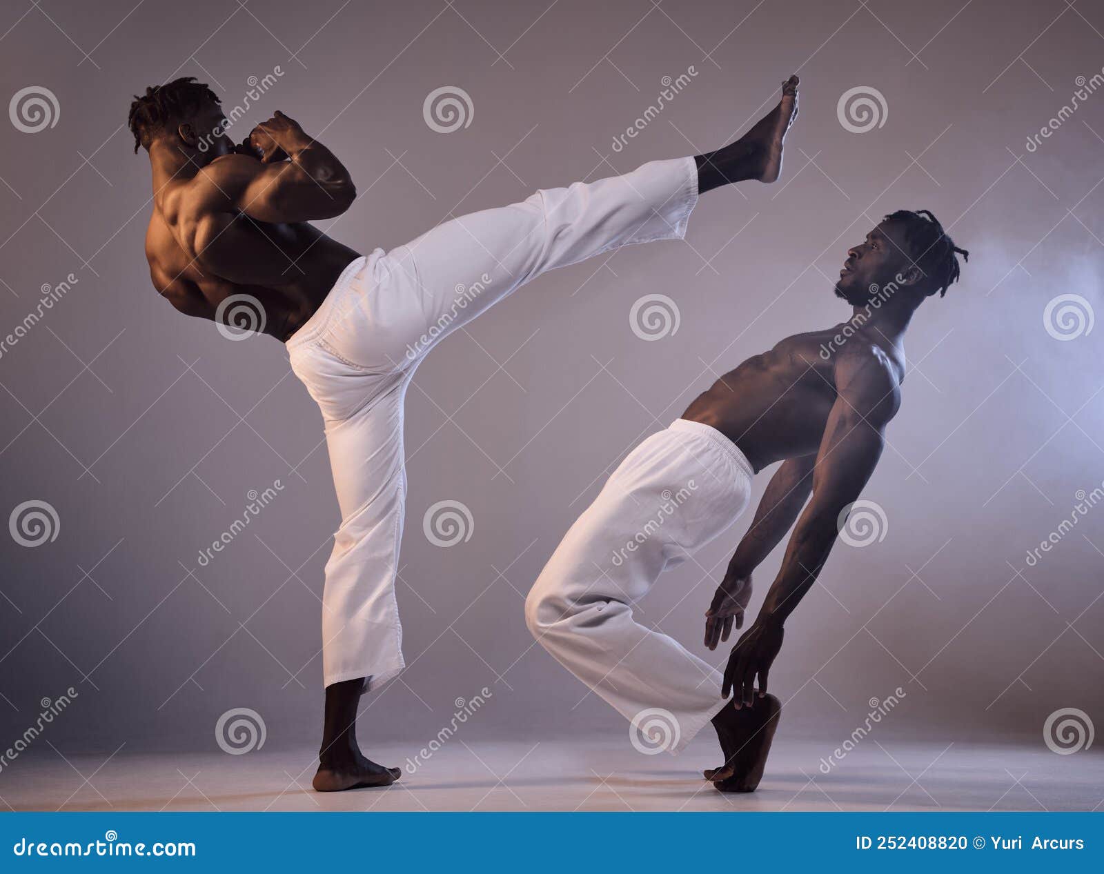 Strength Does Not Come from the Physical Capacity. Two Men Fighting ...