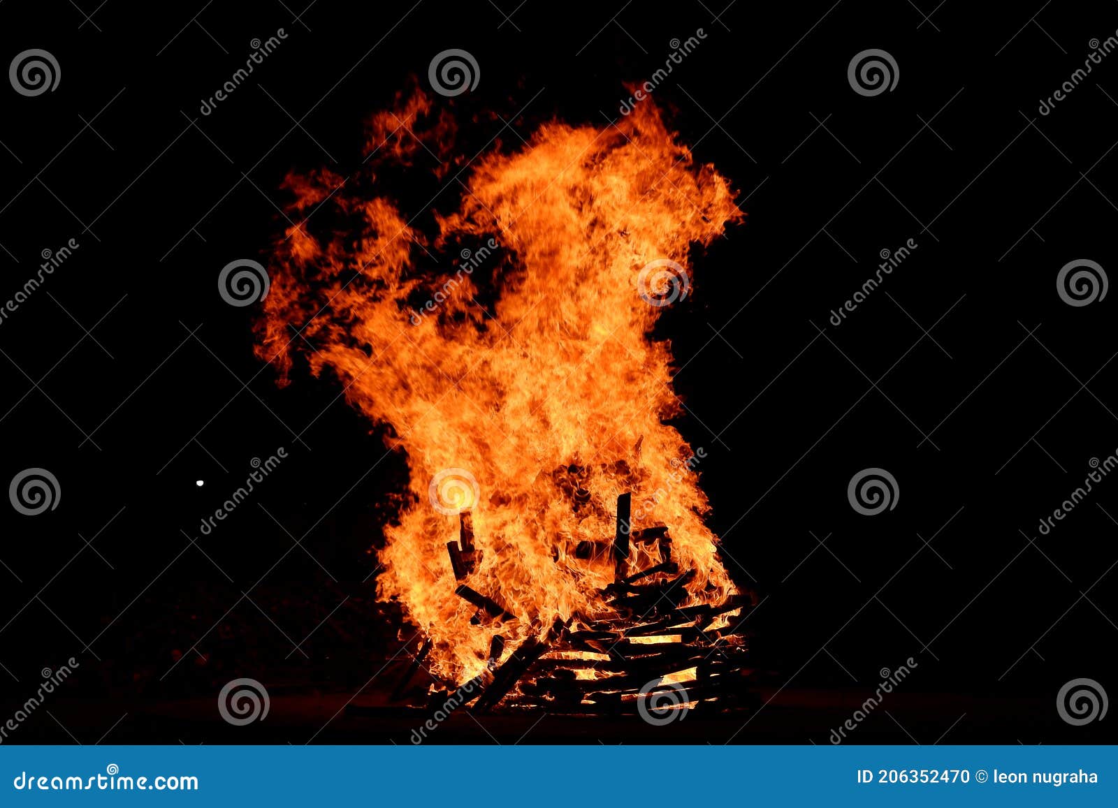 The strength of the fire stock photo. Image of fireworks - 206352470