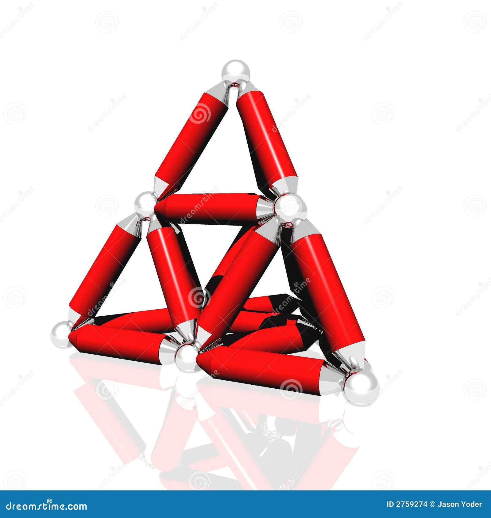 Strength II stock illustration. Illustration of triangle - 2759274