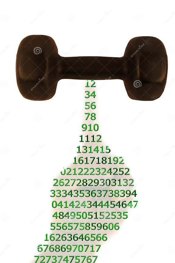 Strength in numbers stock illustration. Illustration of finger - 292968