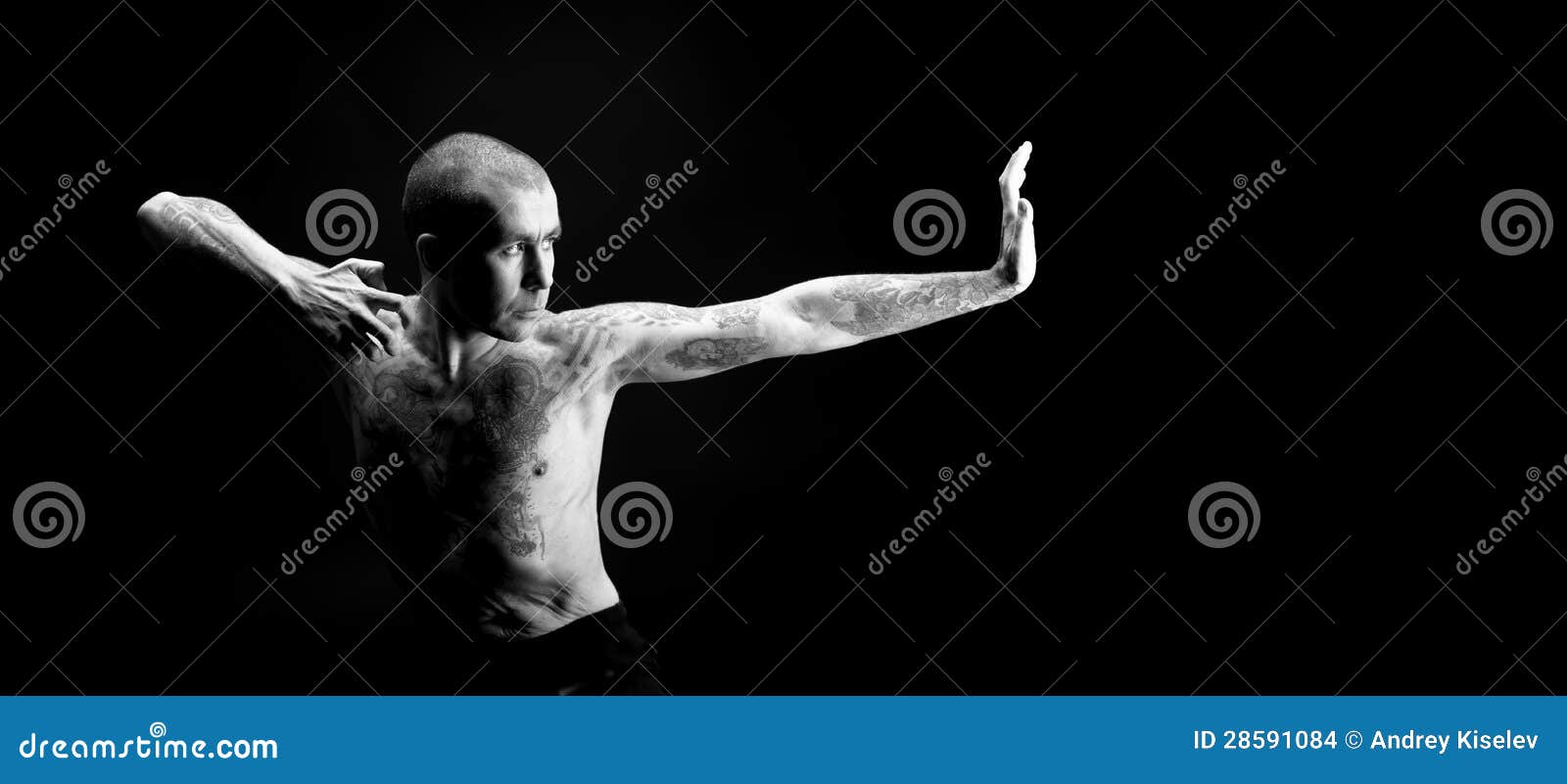 Strength pose stock photo. Image of active, exercise - 28591084