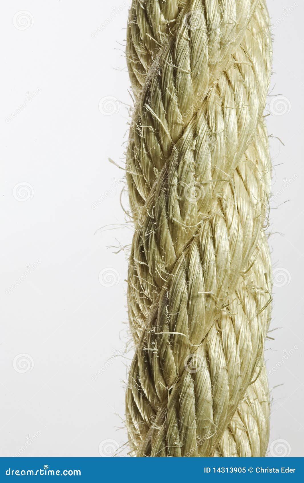 A strength rope stock image. Image of cutout, hawser - 14313905