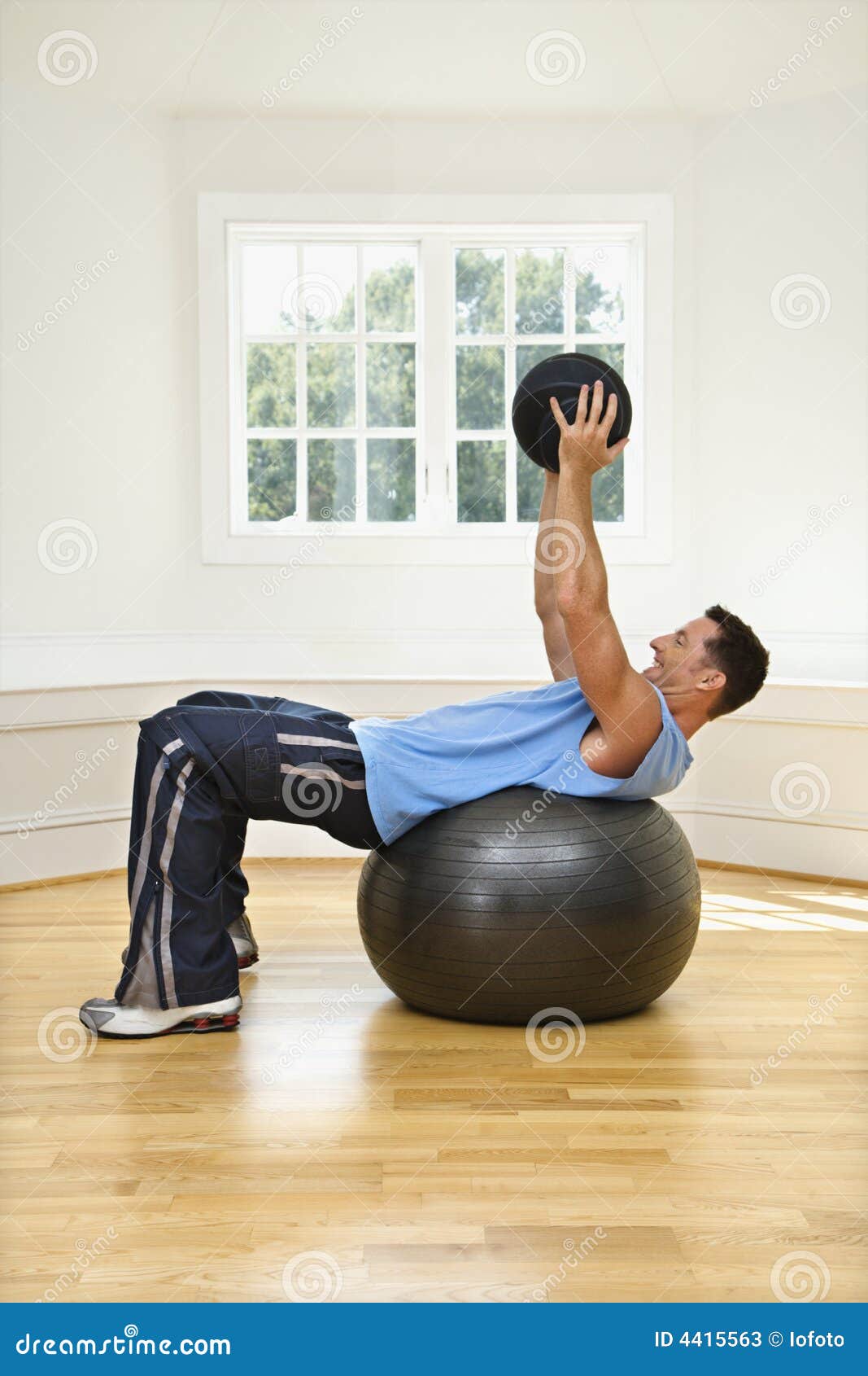 Strength training stock image. Image of living, smiling - 4415563